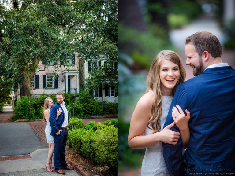 Historic Downtown Savannah Georgia Engagement Session Forsyth Park ...