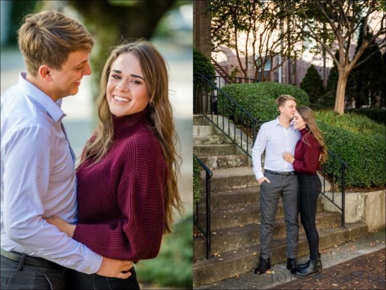 Kayla & Connor // Downtown Sunrise Engagement Session | Joel and Amber ...