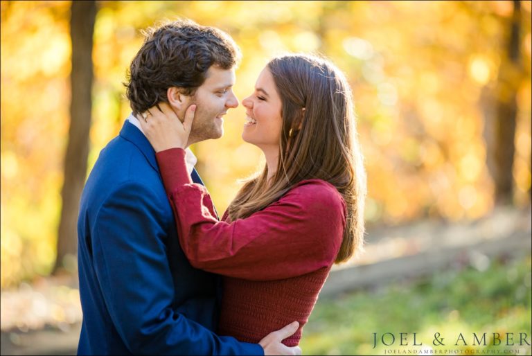 Kerry & Brandon // Dreamy Fall Burritt Engagement Session | Joel and ...
