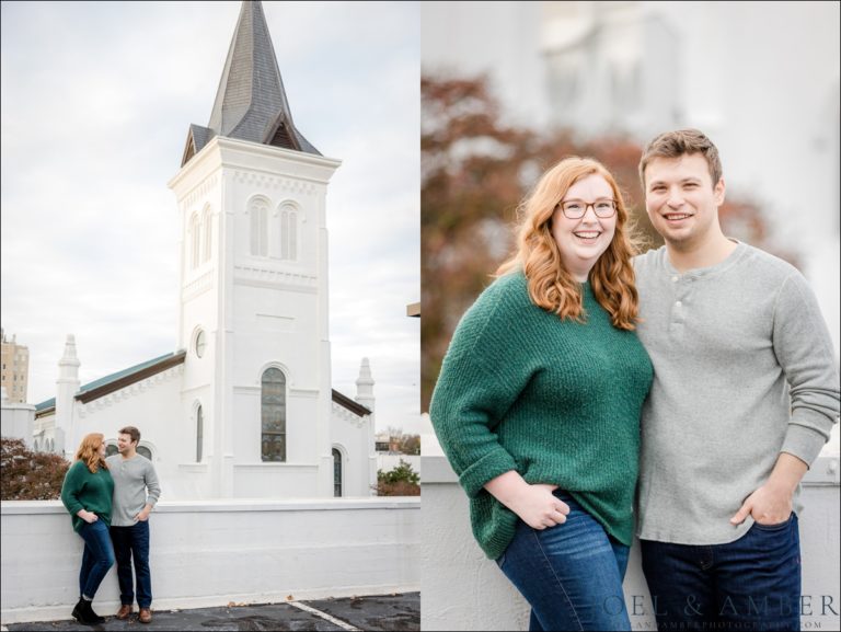Hannah & Cody // Downtown Fall Engagement Session | Joel and Amber ...