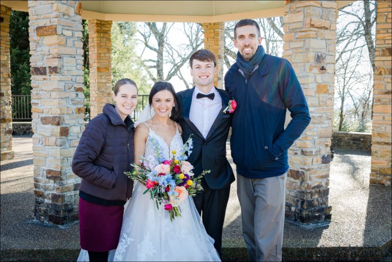Olivia & Sam // Joyful Color Winter Burritt Wedding | Joel and Amber Photography
