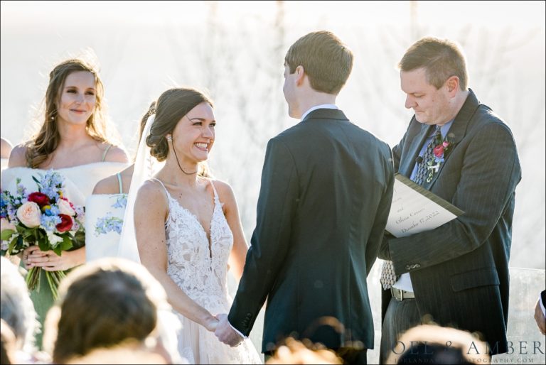 Olivia & Sam // Joyful Color Winter Burritt Wedding | Joel and Amber Photography