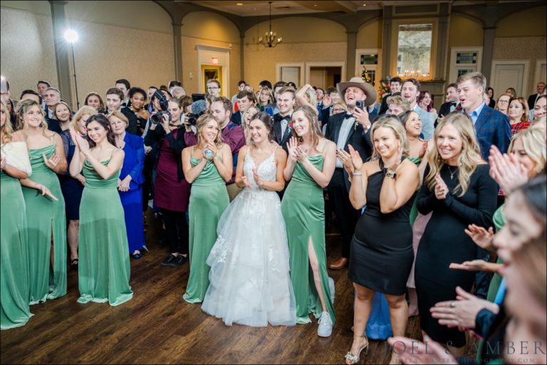 Olivia & Sam // Joyful Color Winter Burritt Wedding | Joel and Amber Photography