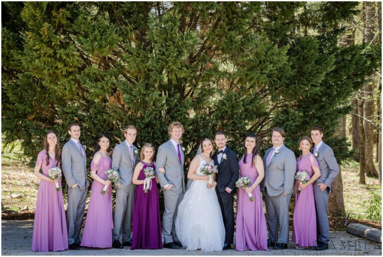 Siobhan & Brendan // Traditional Lavender Wedding | Joel and Amber ...