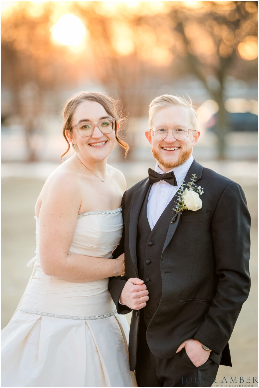 Madison & Drew // Black and White Winter Wedding | Joel and Amber ...