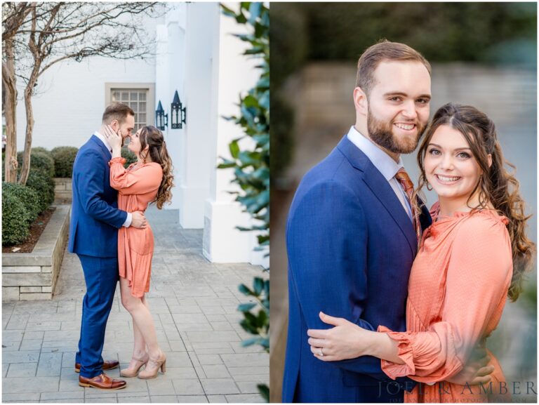 Sarah & Jackson // Golden Winter Downtown Engagement Session | Joel and ...