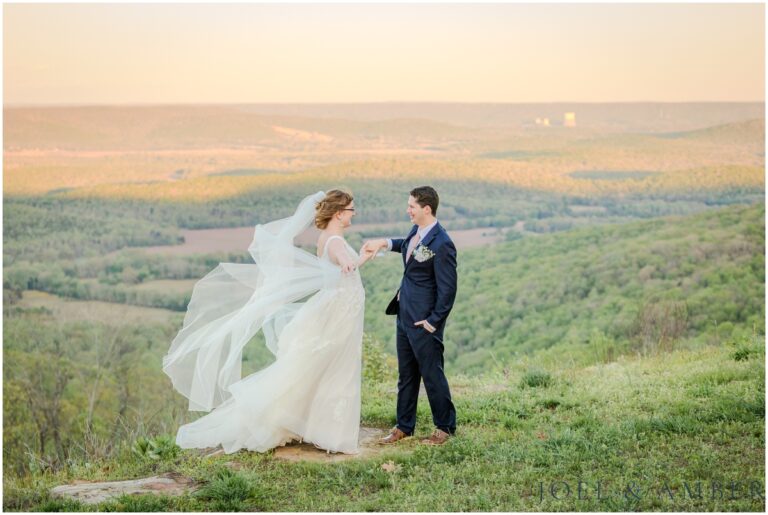 Maggie and Clay // Blue and Sage Glass House Venue Wedding | Joel and ...